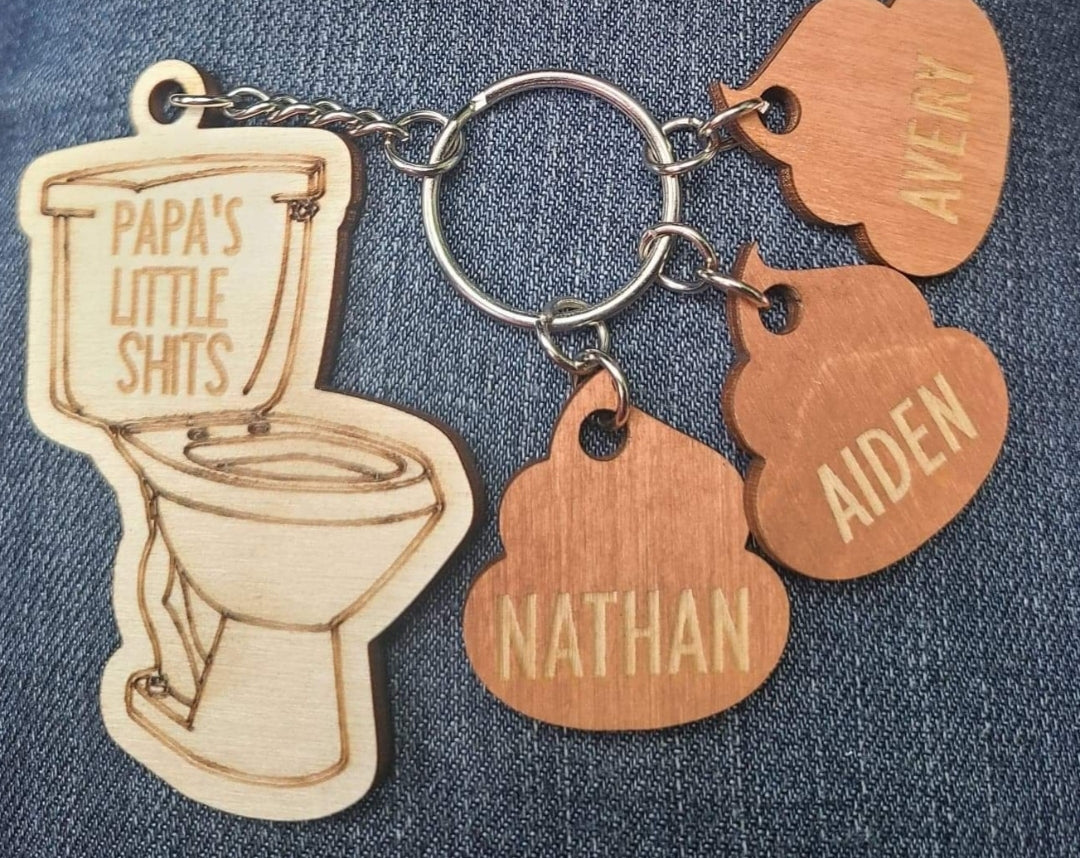 Toilet Keychain – Burning Stitches